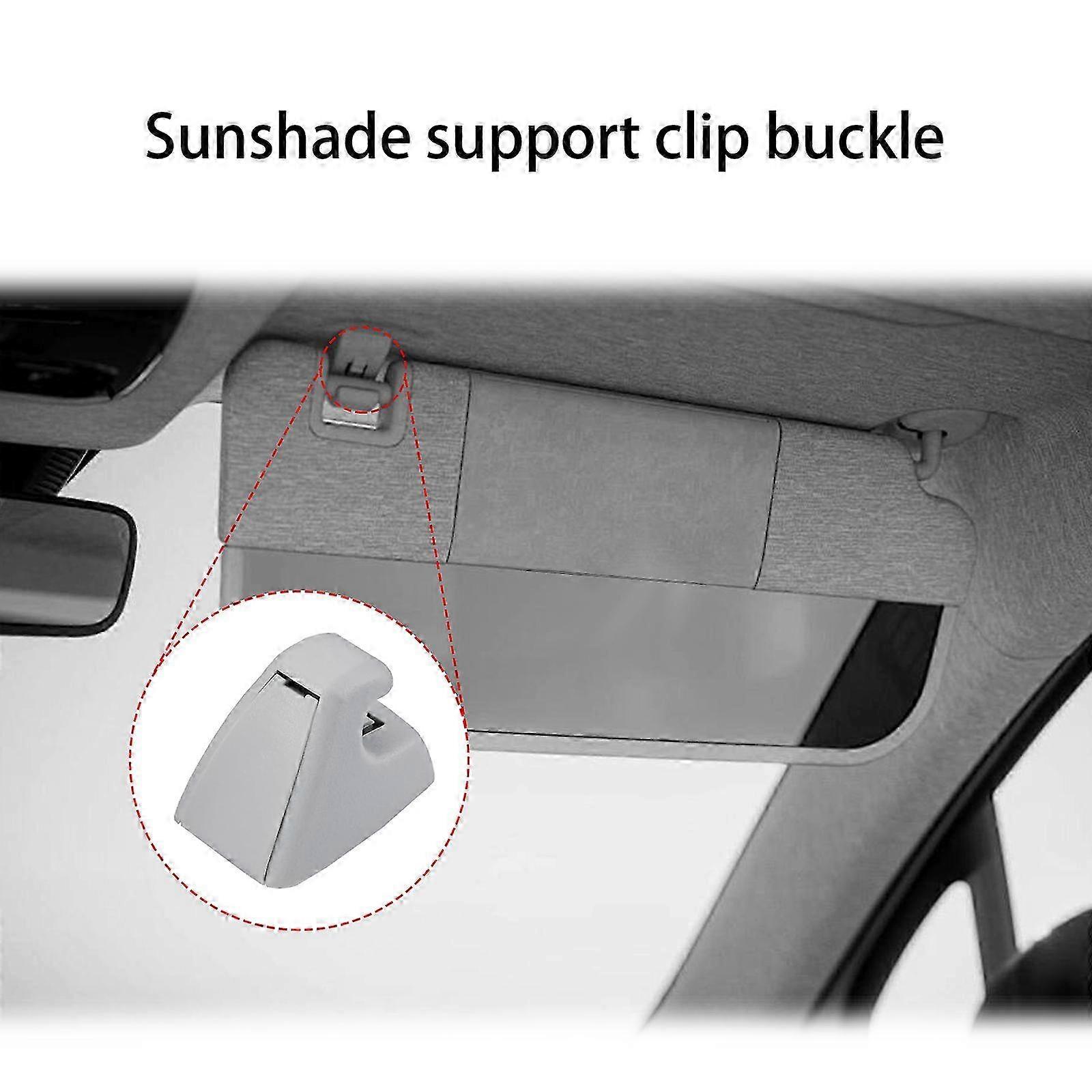 Automotive visor support clip for vehicles, 1 pair replacement hook ...