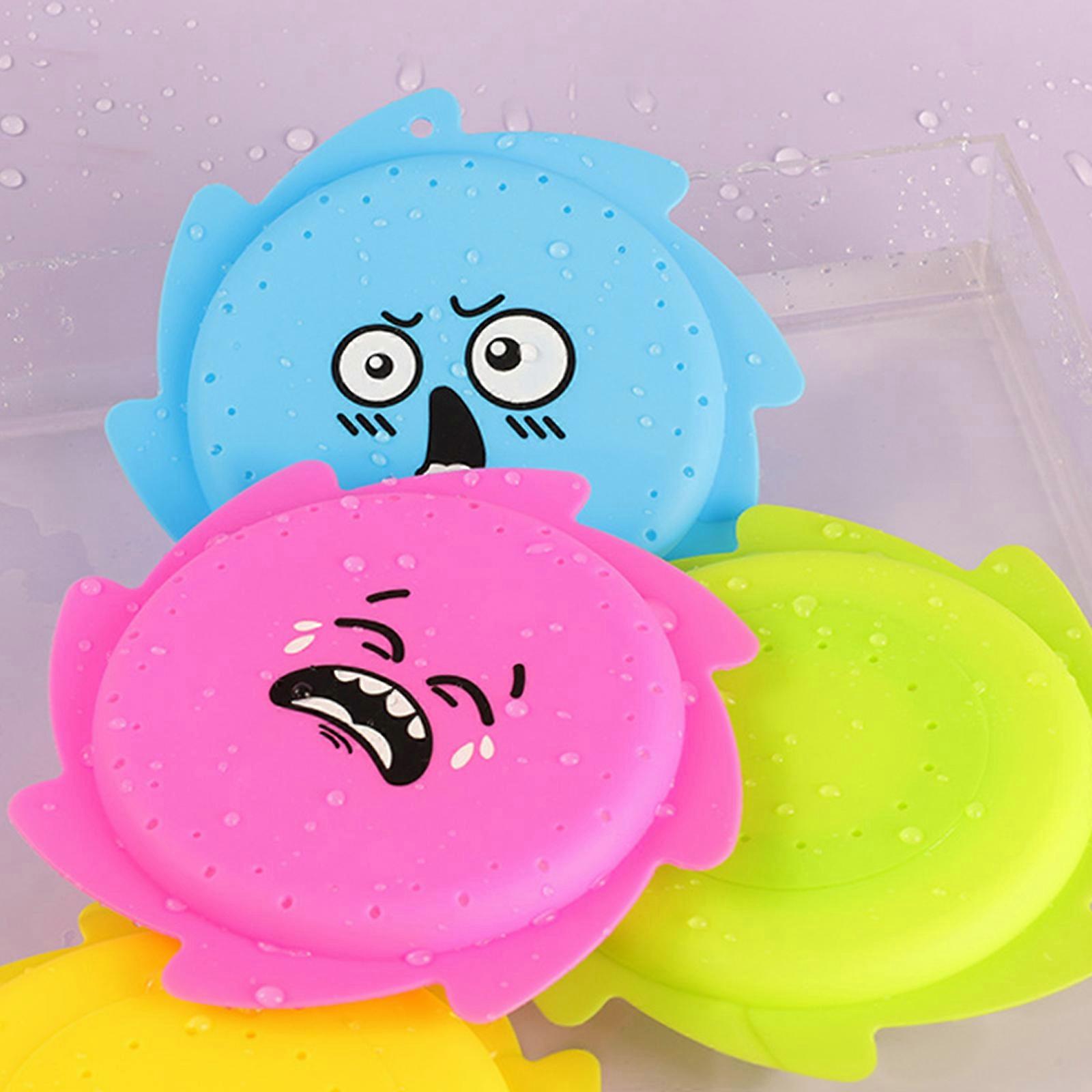 Set of 3 Colorful Beach Flying Disc with Water Hole Swimming Pool ...
