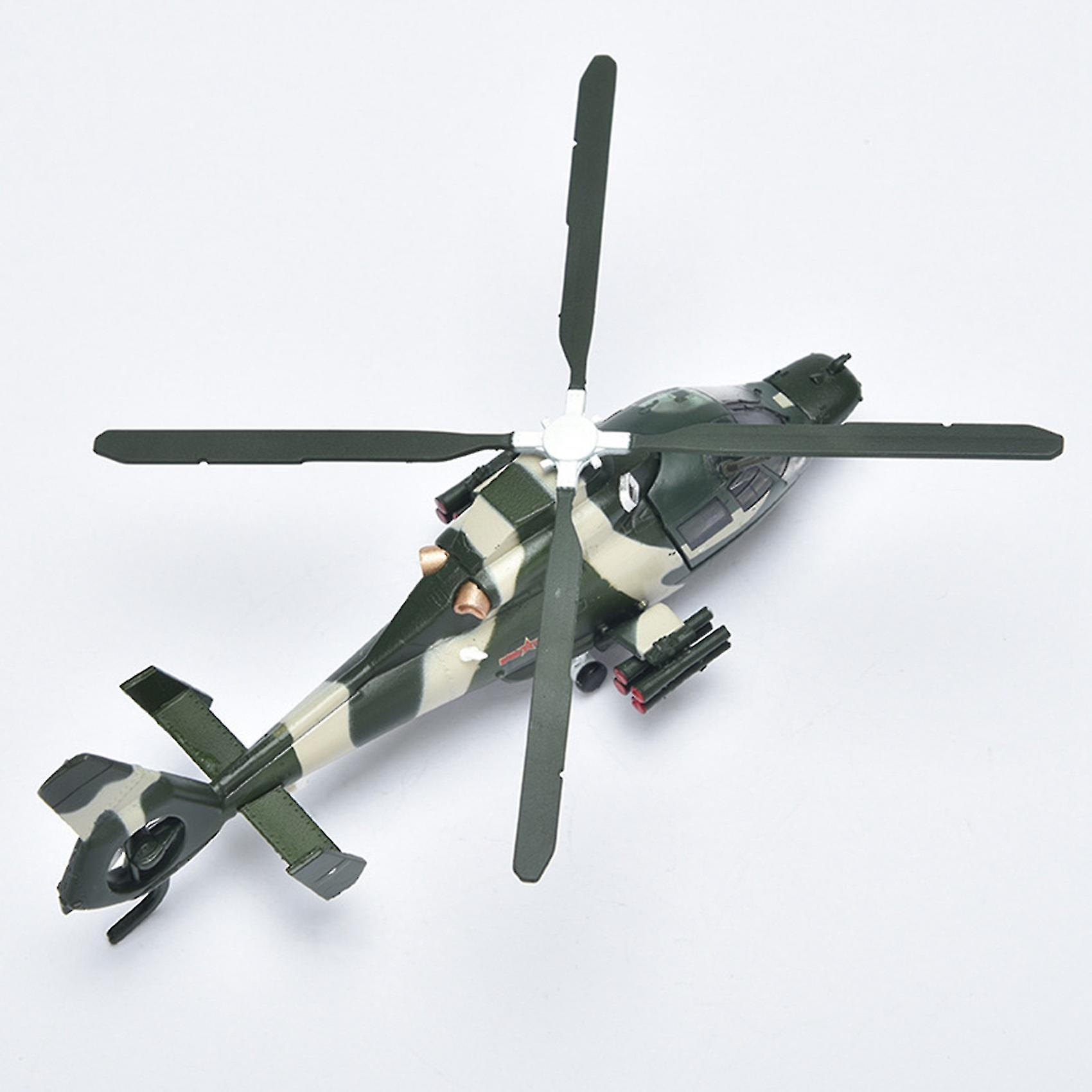 1/100 Scale Armed Helicopter Wz-9 Airplane Model,simulation Static ...