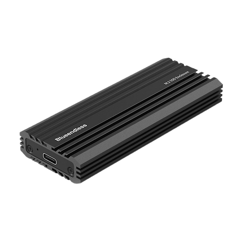 Blueendless Nvme/Sata for M.2 SSD Enclosure USB3.1 Type-C Gen2 10Gbps ...