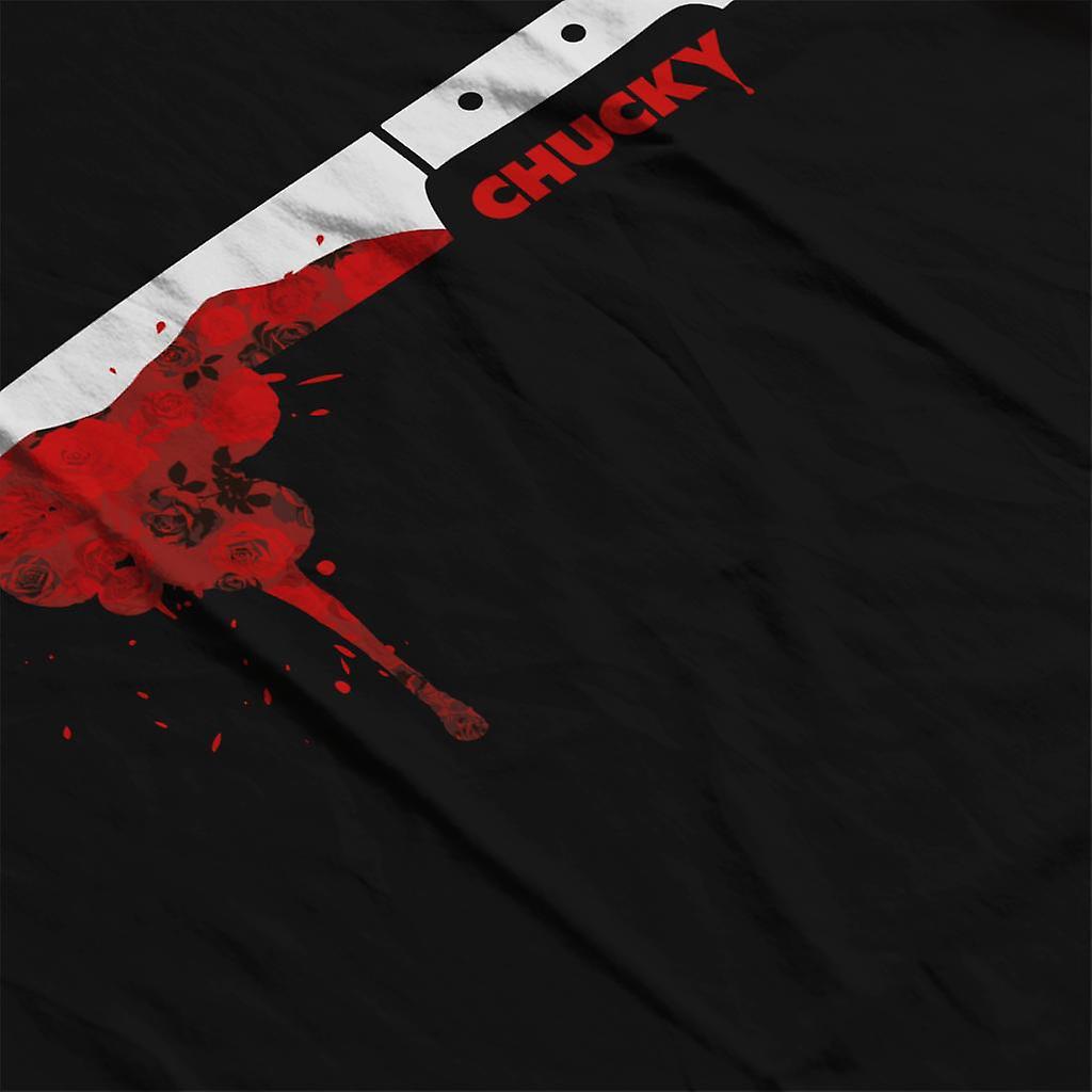 Chucky Floral Blood Drop Men's Varsity Jacket | Fruugo UK