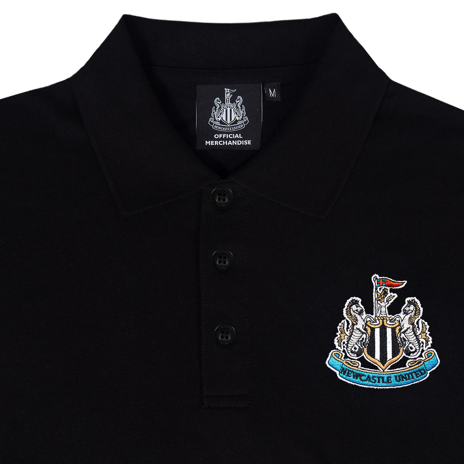 Newcastle United Mens Polo Shirt Crest OFFICIAL Football Gift | Fruugo UK