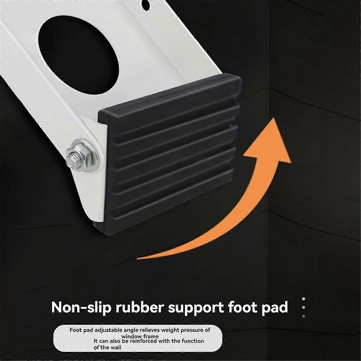 Window Air Conditioner Support Bracket,Adjustable Anti-Slip Shock ...