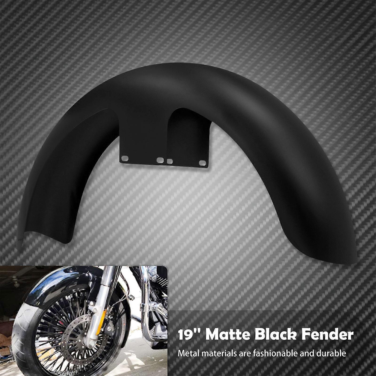 Motorcycle Steel 19'' 21'' Wrap Front Fender For Harley Touring Road ...
