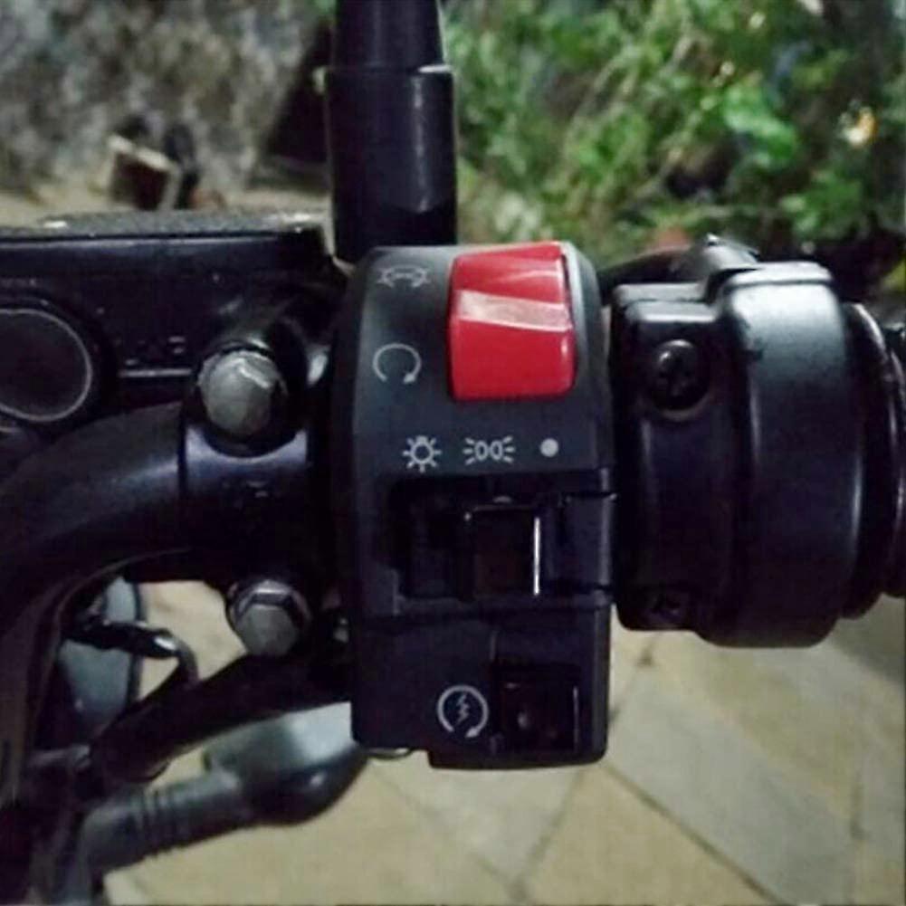 1 Pair Motorcycle Switch Handlebar Controller Switch Motorbike Horn ...