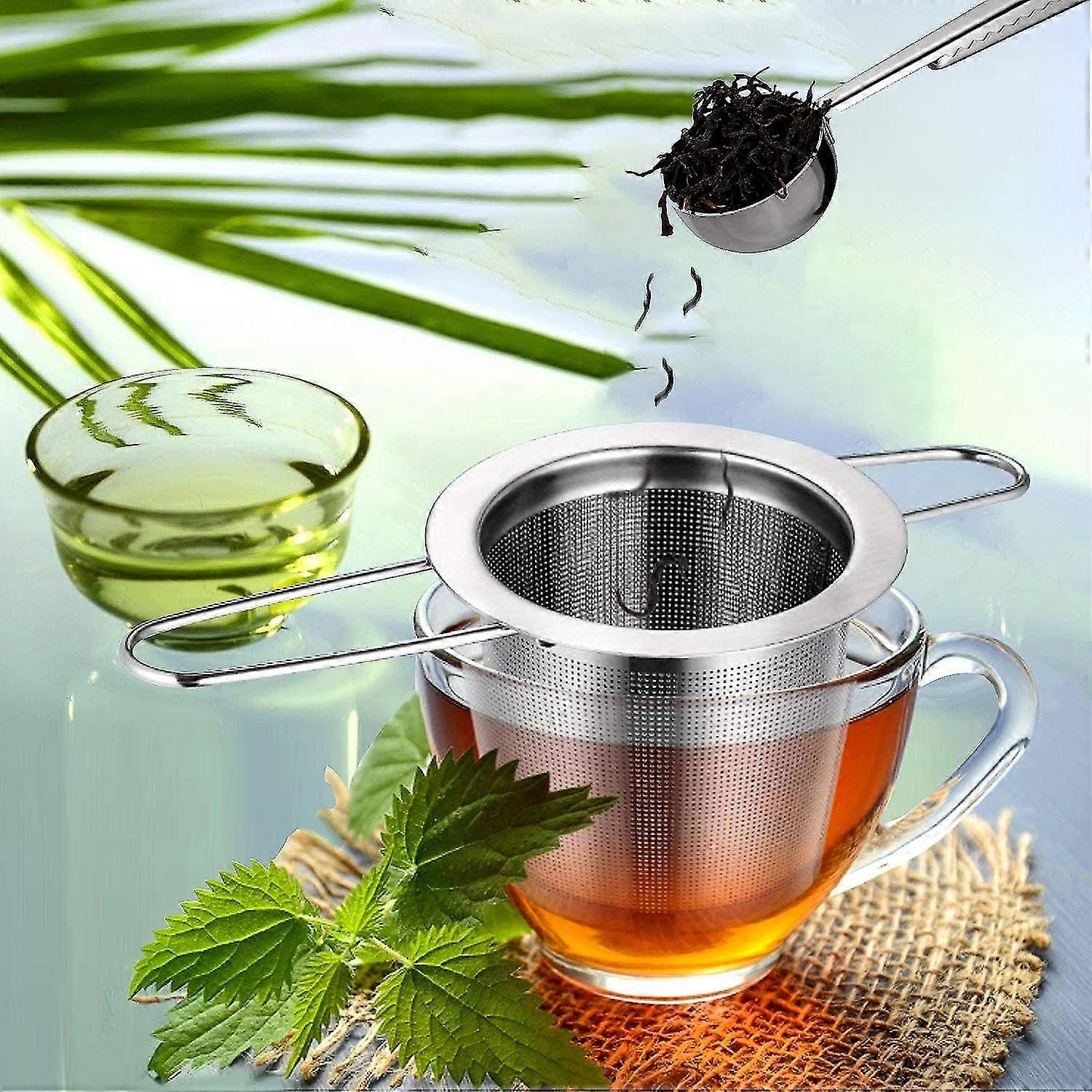 Tea Filter, Stainless Steel Tea Filter, Tea Strainer, Tea Infuser Tea ...