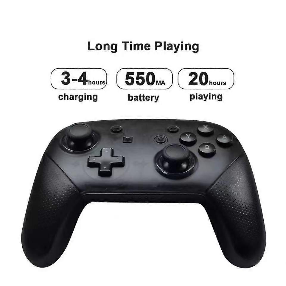 For Nintendo Switch Pro Controller With NFC and Wake Function Wireless Joystick 6-Axis Gyro HD ...