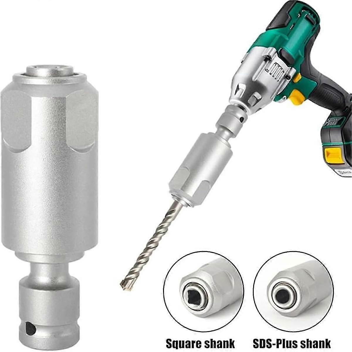 Electric Wrench to Hammer Adapter,1/2 Conversion Connector Rod Round ...