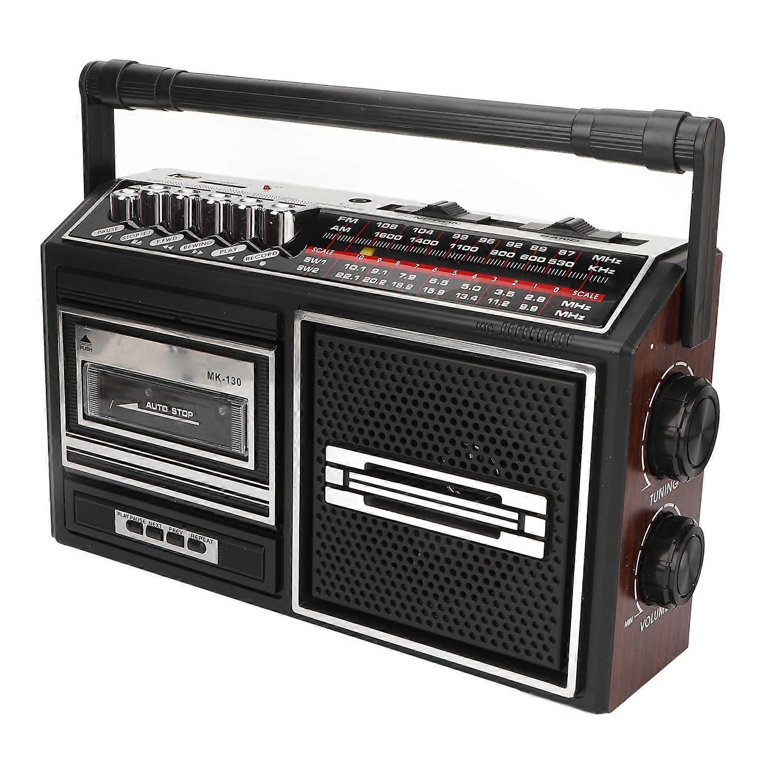 Cassette Player Recorder Full Band Noiseless Plug in Card AM FM ...