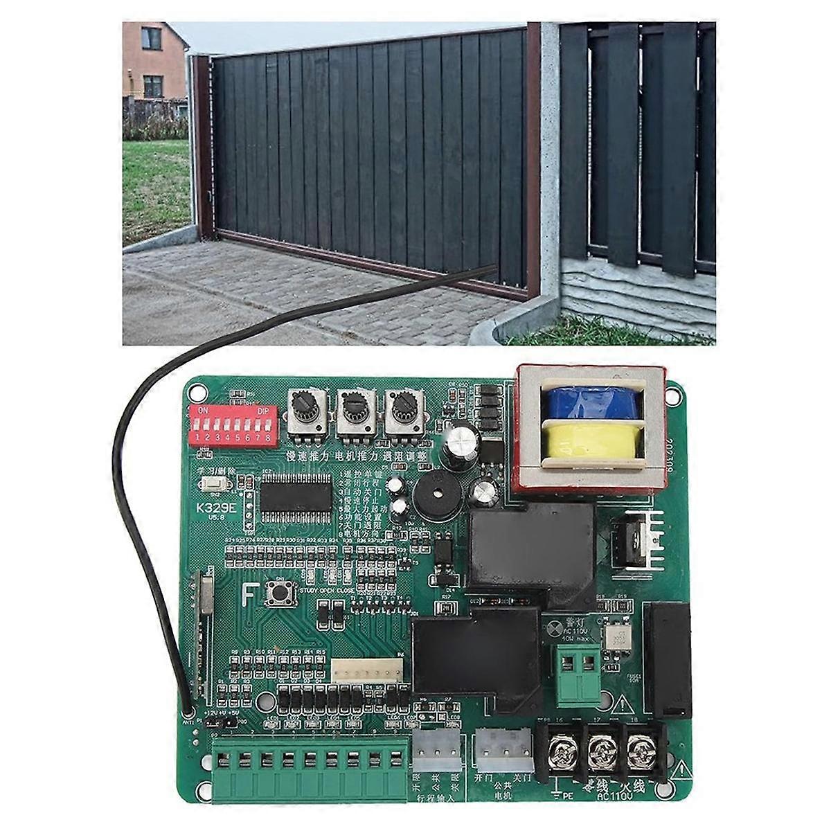 Sliding Gate Operator Control Board Replacement, Main PCB Circuit for ...