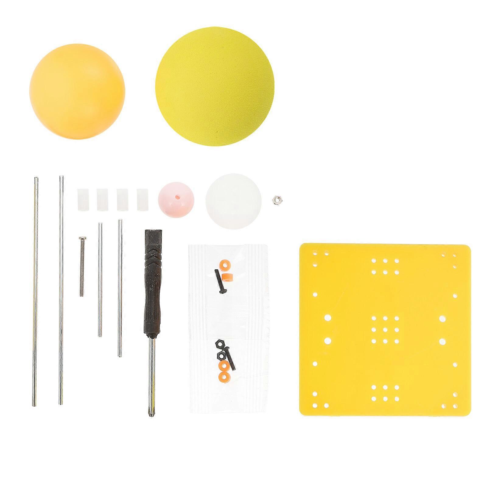 1 Set Sun Earth Moon Orbital Model Solar System Model Planetarium ...