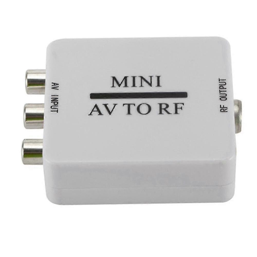 Rca / A / V Composite Video Cable To Rf / Coaxial / Coaxial Converter ...
