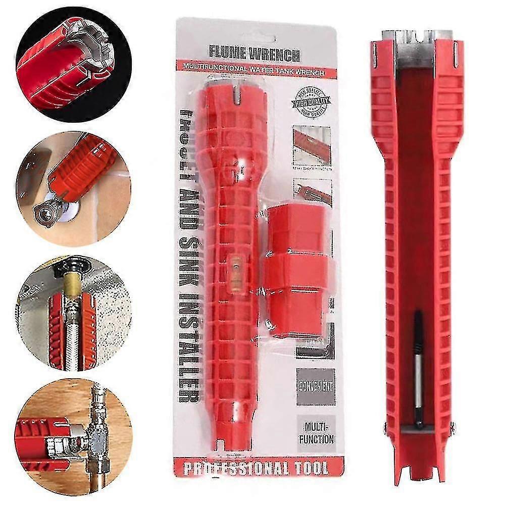 Faucet & Sink Installer Wrench Plumbing Tool Water Pipe Spanner For ...