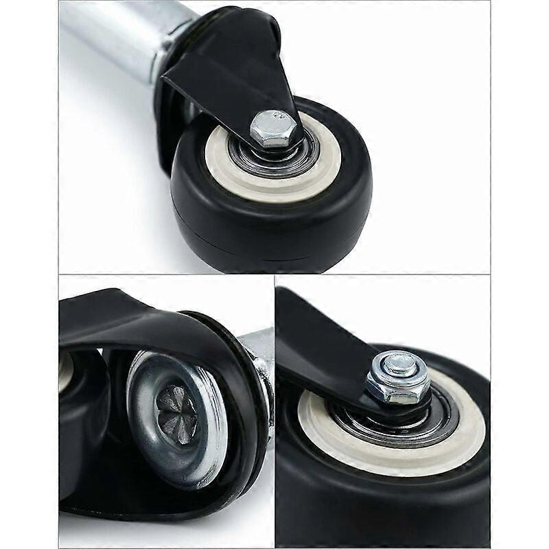 2Pcs Rolling Caster with Spring, Casters for Heavy Gates, Furniture and ...