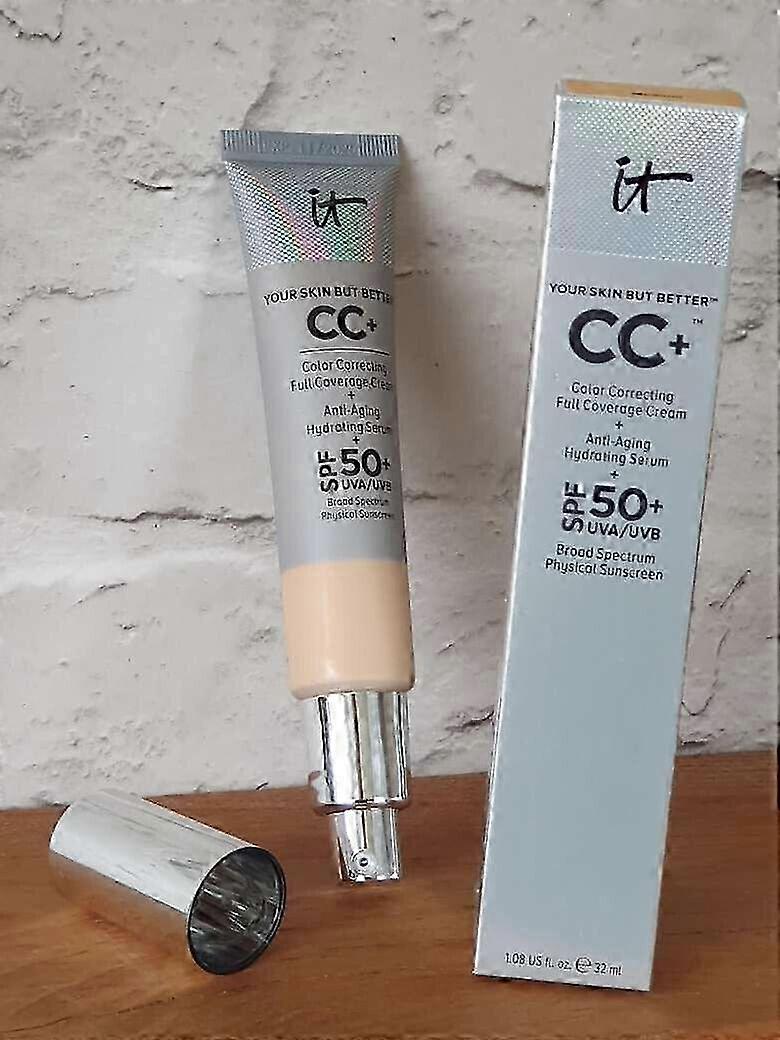 2025 IT CC+ Nude Glow Colour Correcting Foundation Skin Brightening Serum SPF50 32ml | Fruugo UK