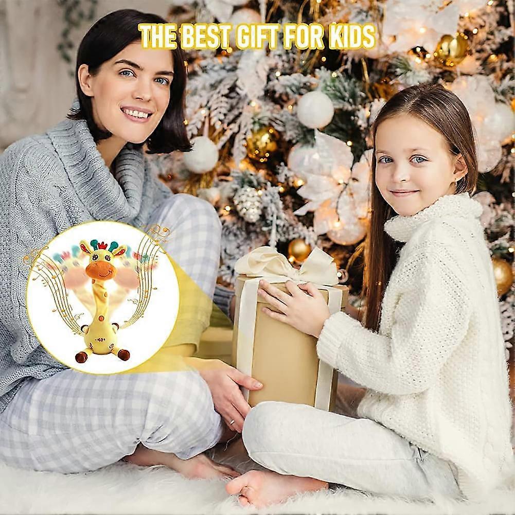 Musical Giraffe Toy, Dancing Singing Giraffe Plush, Repeats What You ...