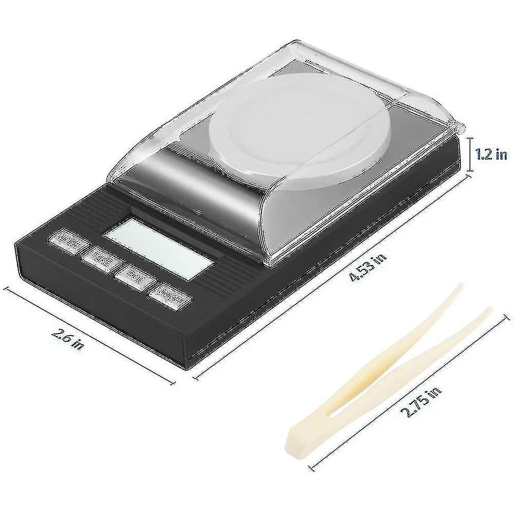 Digital Milligram Pocket Scales 0.001g X 50g, Electronic Weighing ...