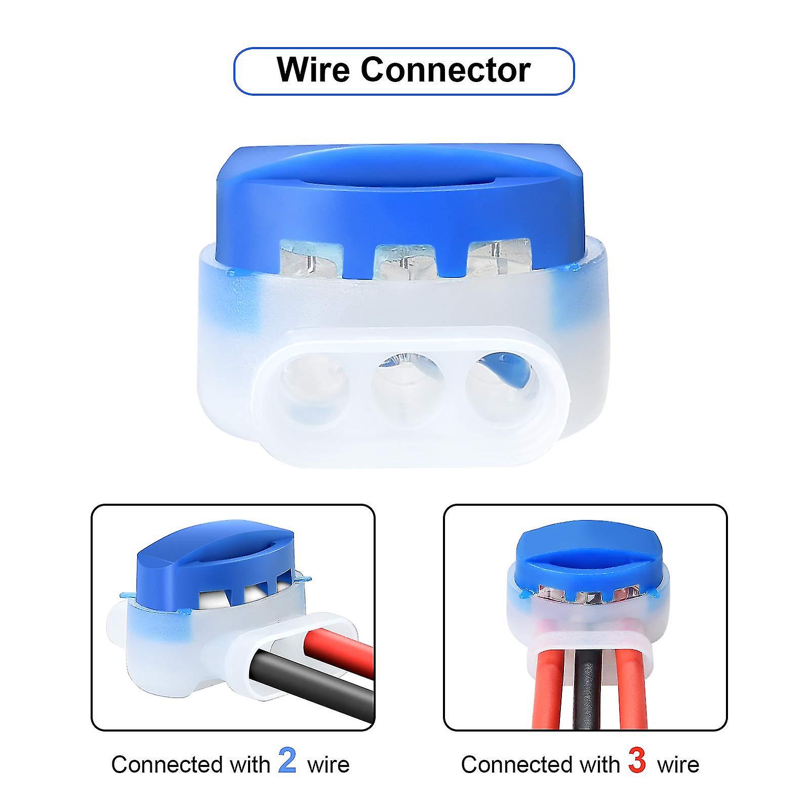 20pcs Cable Connector With Gel-filled, 3 Wire Connectors, Electrical ...