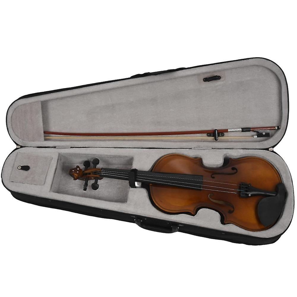4/4 Full Size Acoustic Violin Fiddle Wood With Case Bow Rosin Violin ...