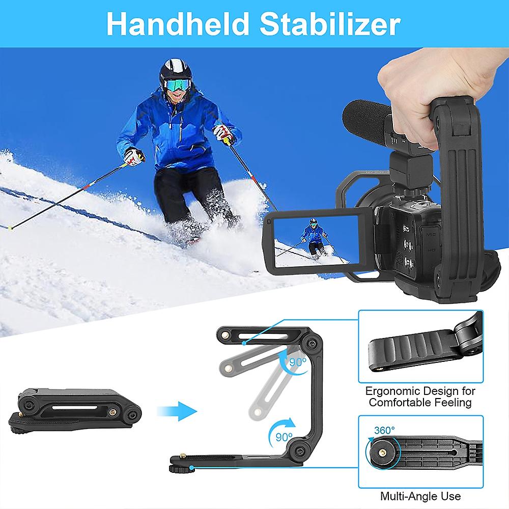 Komery Af2 4k Digital Video Camera With Stabilizers Kit With ...