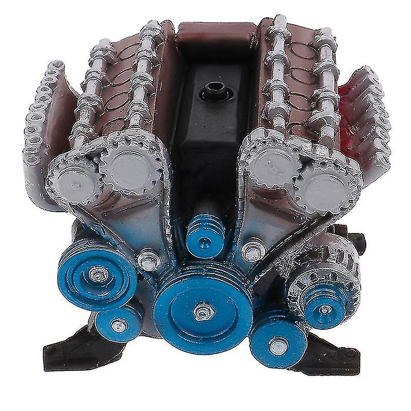 Car V8 Automobile Engine Model Kit Toys 8-cylinder Engine Resin ...