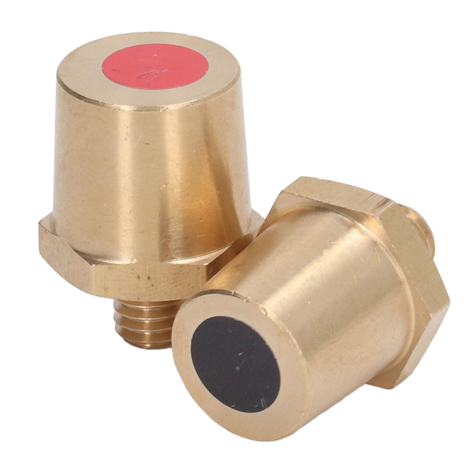 M8 Male Thread Brass Battery Terminal Charging Post Connector Positive ...