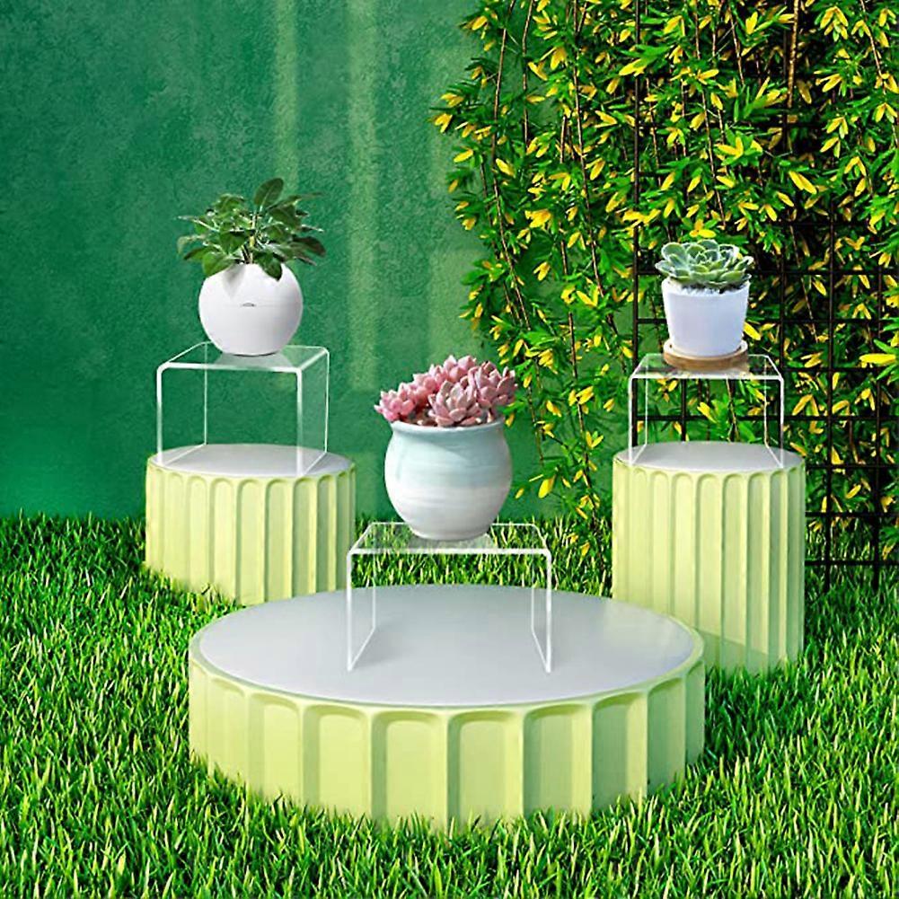 U-shaped Bending Acrylic Display Stand Multi-purpose Stackable Storage ...