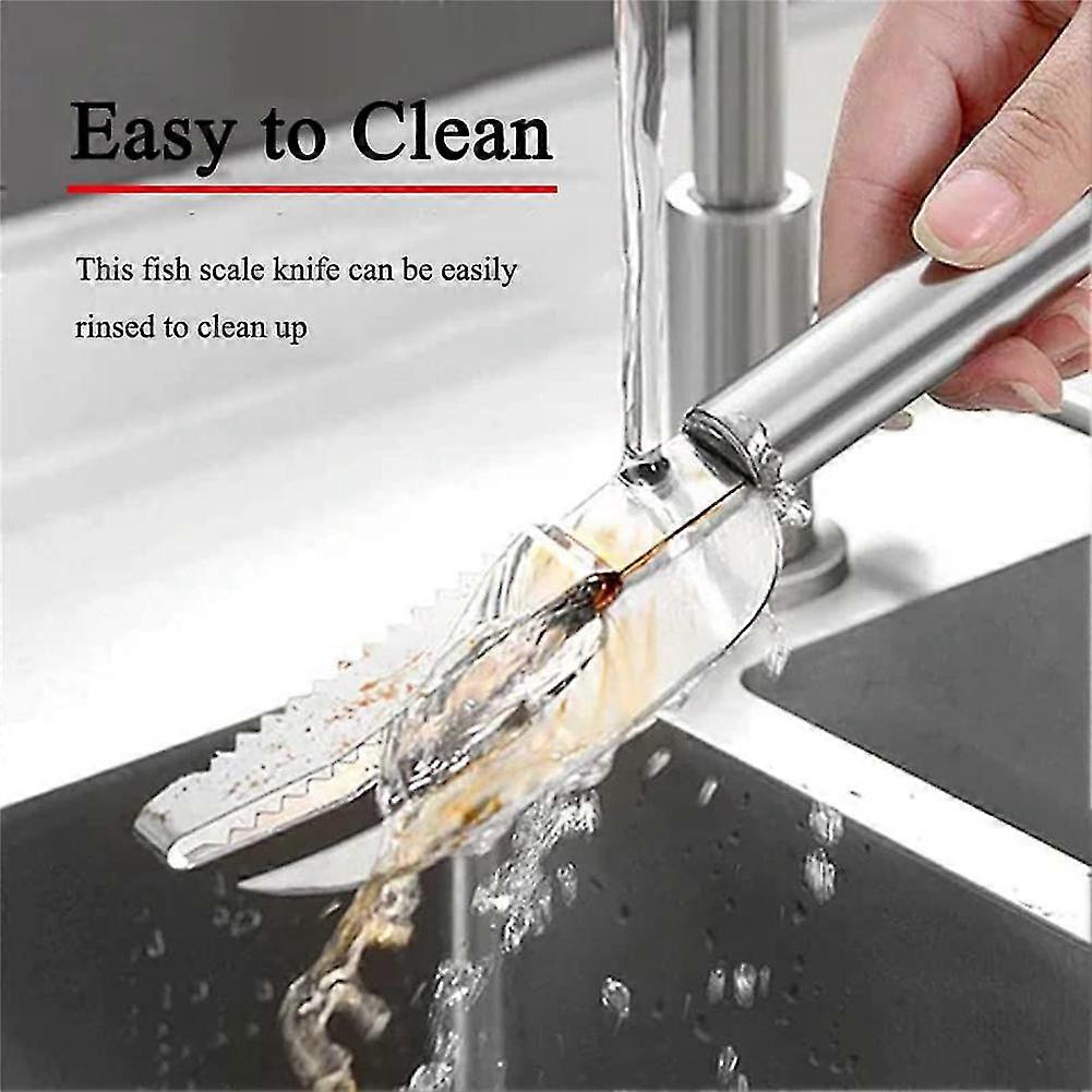 Fish Scale Knife Cut Scrape Dig Tool, Fish Scaler Remover, Fish Peeler ...