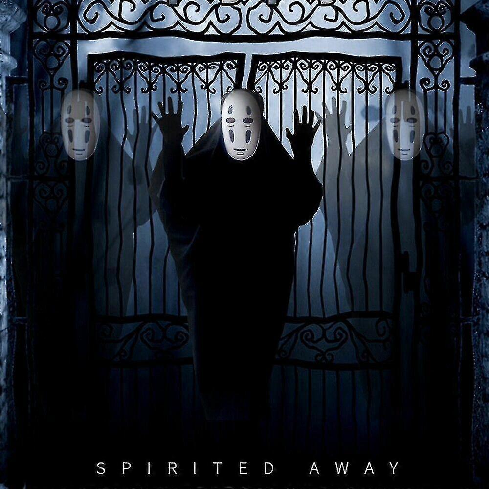 Kaonashi Spirited Away No Face Man Cosplay Costume Mask Gloves Faceless ...