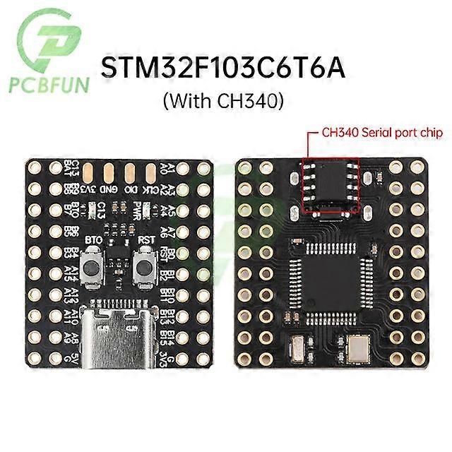 Stm32f103c6t6a Stm32f103c8t6 Ch32v103c8t6 Mini Microcontroller Development Arm Architecture ...