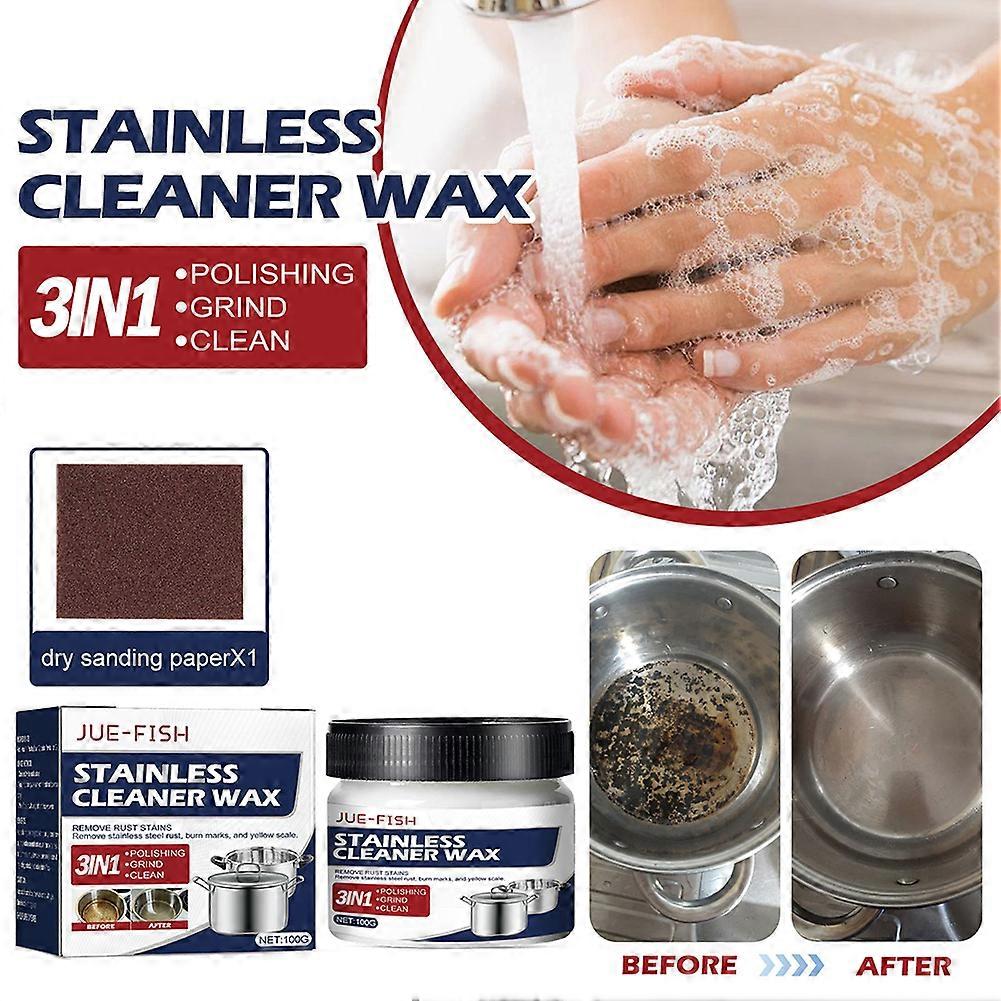 Stainless Steel Stain Cleaner and Polish, Stainless Steel Cleaning Wax ...