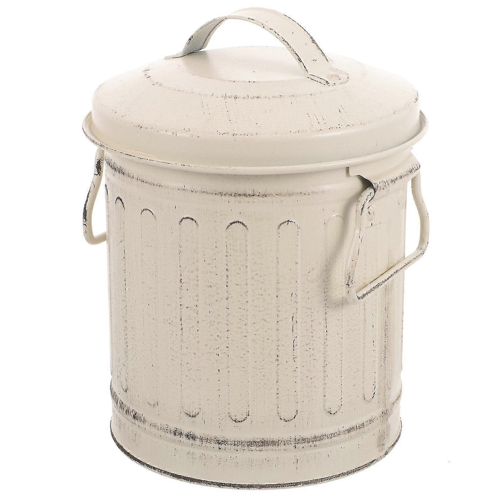 Fireplace Ash Bucket Metal Ash Bucket With Lid Metal Storage Bucket ...