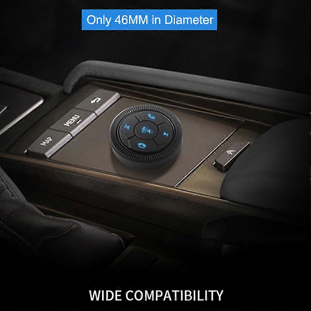 7 Keys Car Wireless Steering Wheel Remote Control Knob For Car Android ...