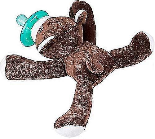 Newborn Pacifier With Stuffed Animal Baby Boys Pacifier Clips Baby Girl ...