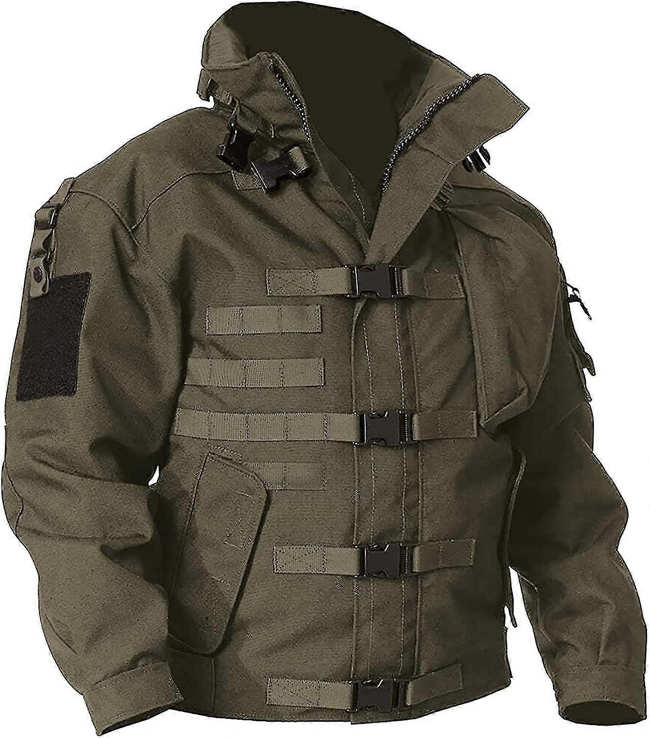 Men's Military Jacket Outdoor Tactical Waterproof Jacket Army Jackets ...