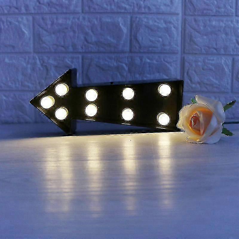 3d Arrow Sign Light Led Plastic Arrow Shaped Sign-lighted Marquee Arrow ...