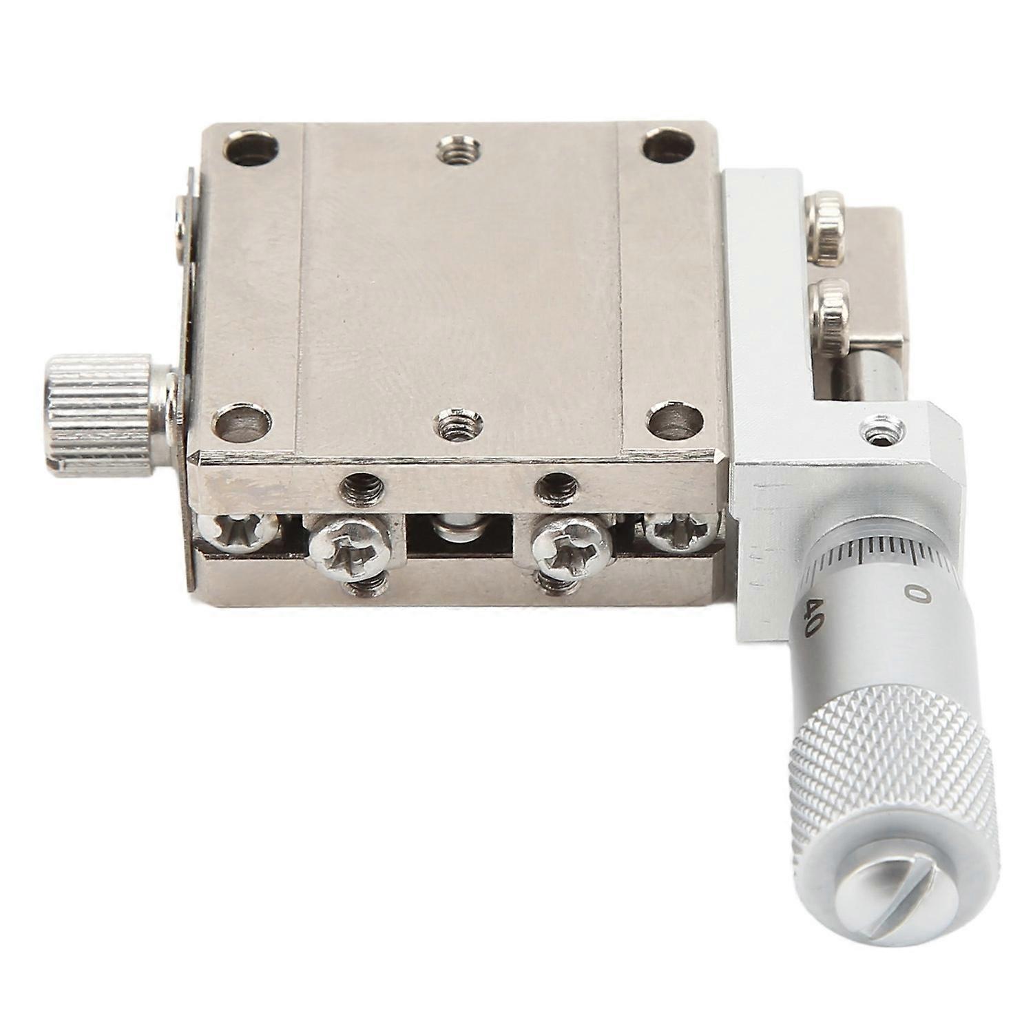 Linear Stage X Axes 25x25mm Micrometer Manual Displacement Platform ...