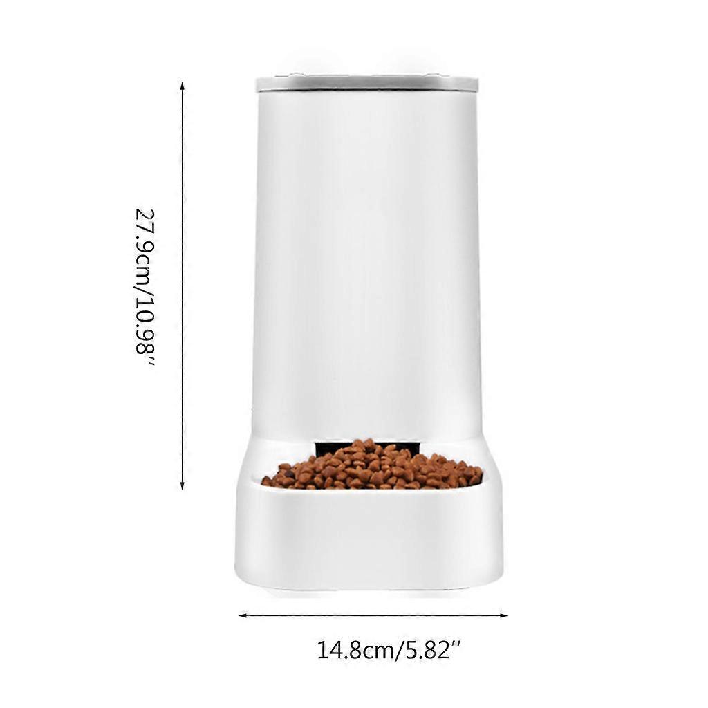 Elegant Automatic Kibble Food Feeder Kibble Dispenser Auto Feeder ...