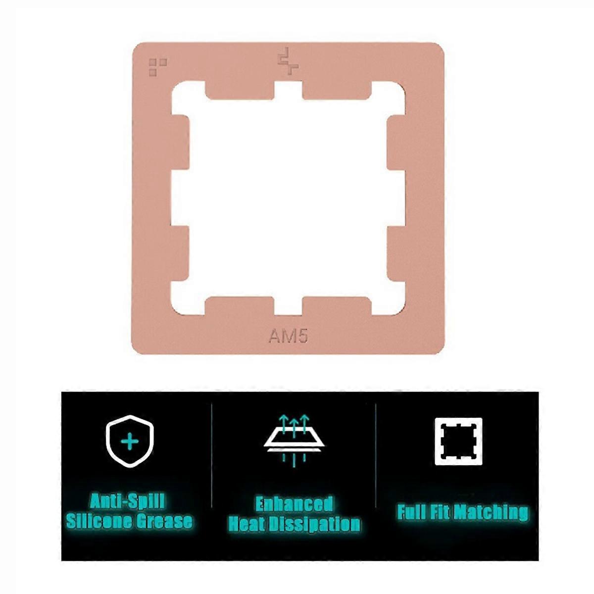 Deepcool Thermal Paste Guard AM5 CPU Cooler Armor for 7950X 7900X 7700X ...