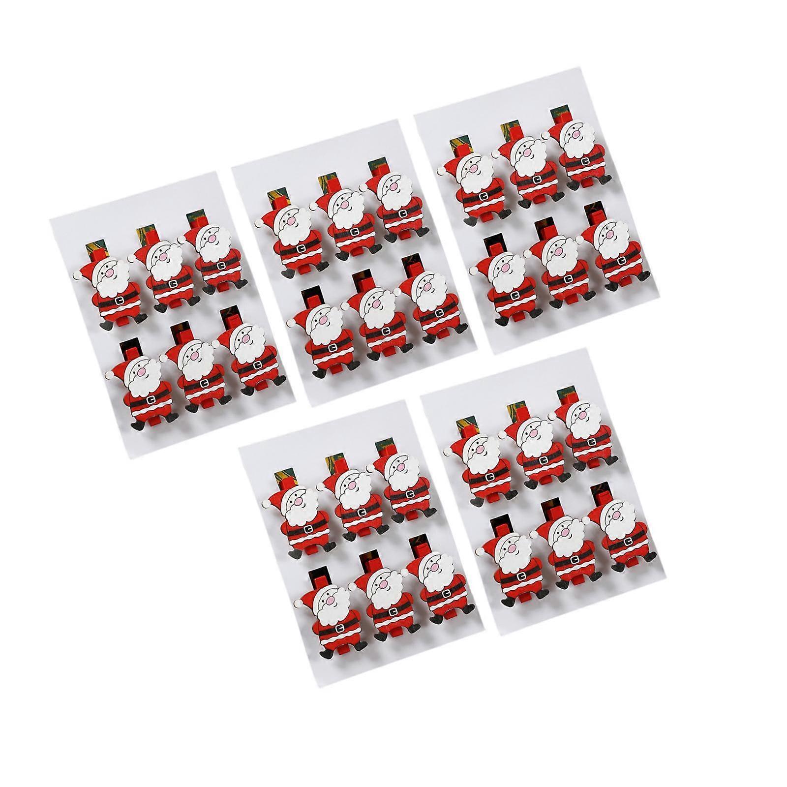 30x Photo Display Clips Christmas Holiday Decoration Accessories ...