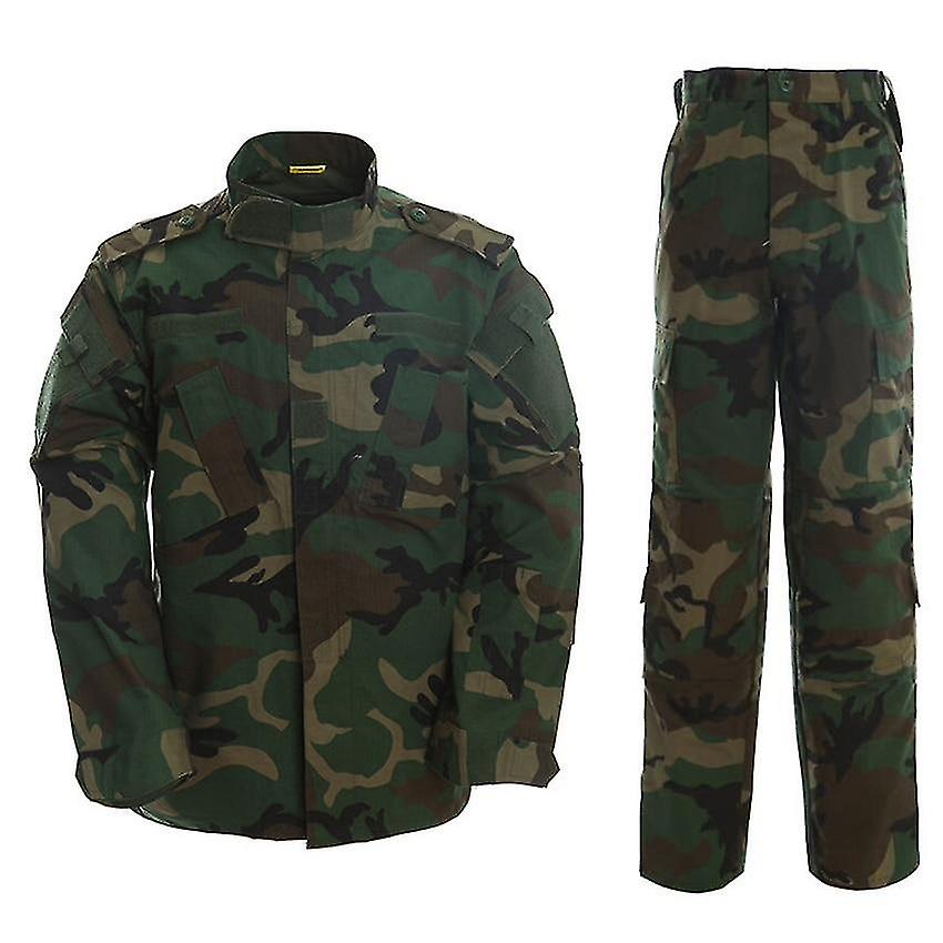 Multicam Camouflage Security Uniform, Tactical Combat Jacket Suit ...