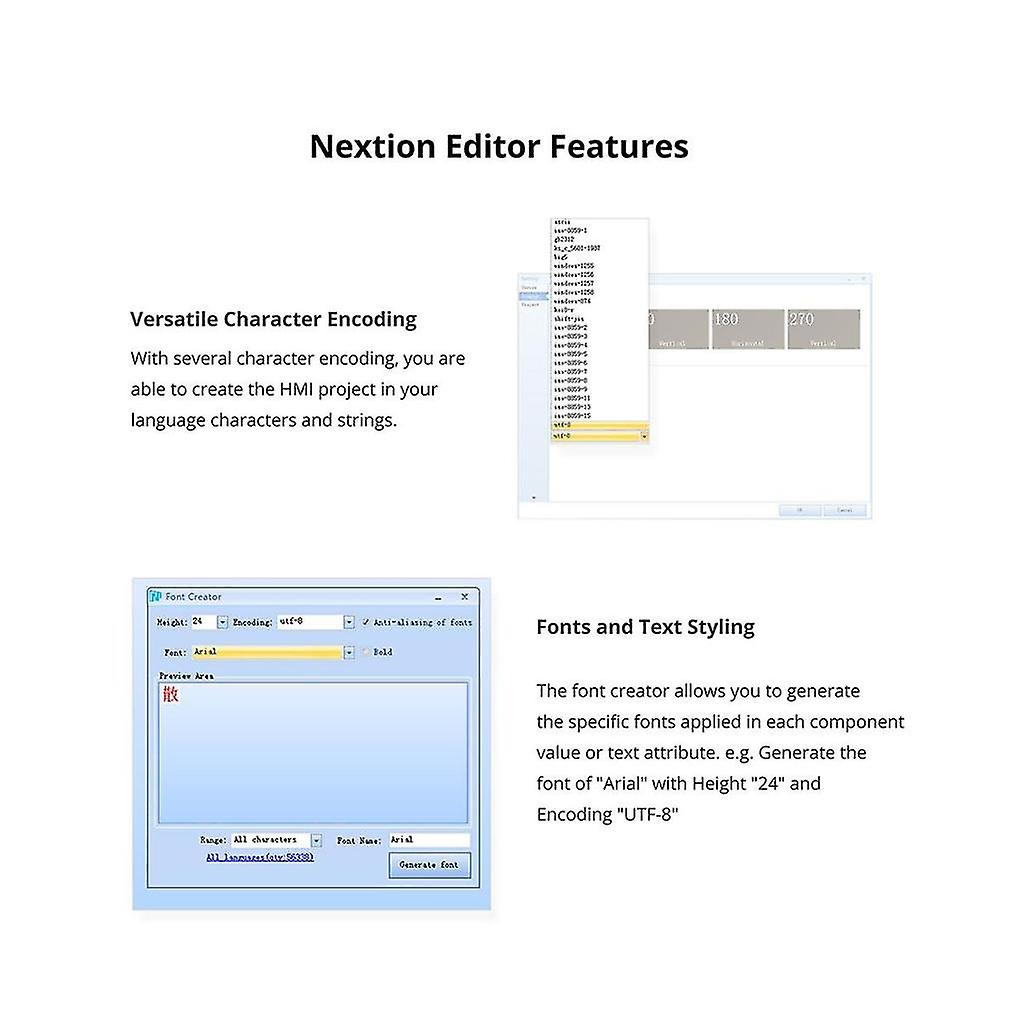 Nextion Nx8048k050 5.0inch Enhanced Series Hmi Touch Display ...