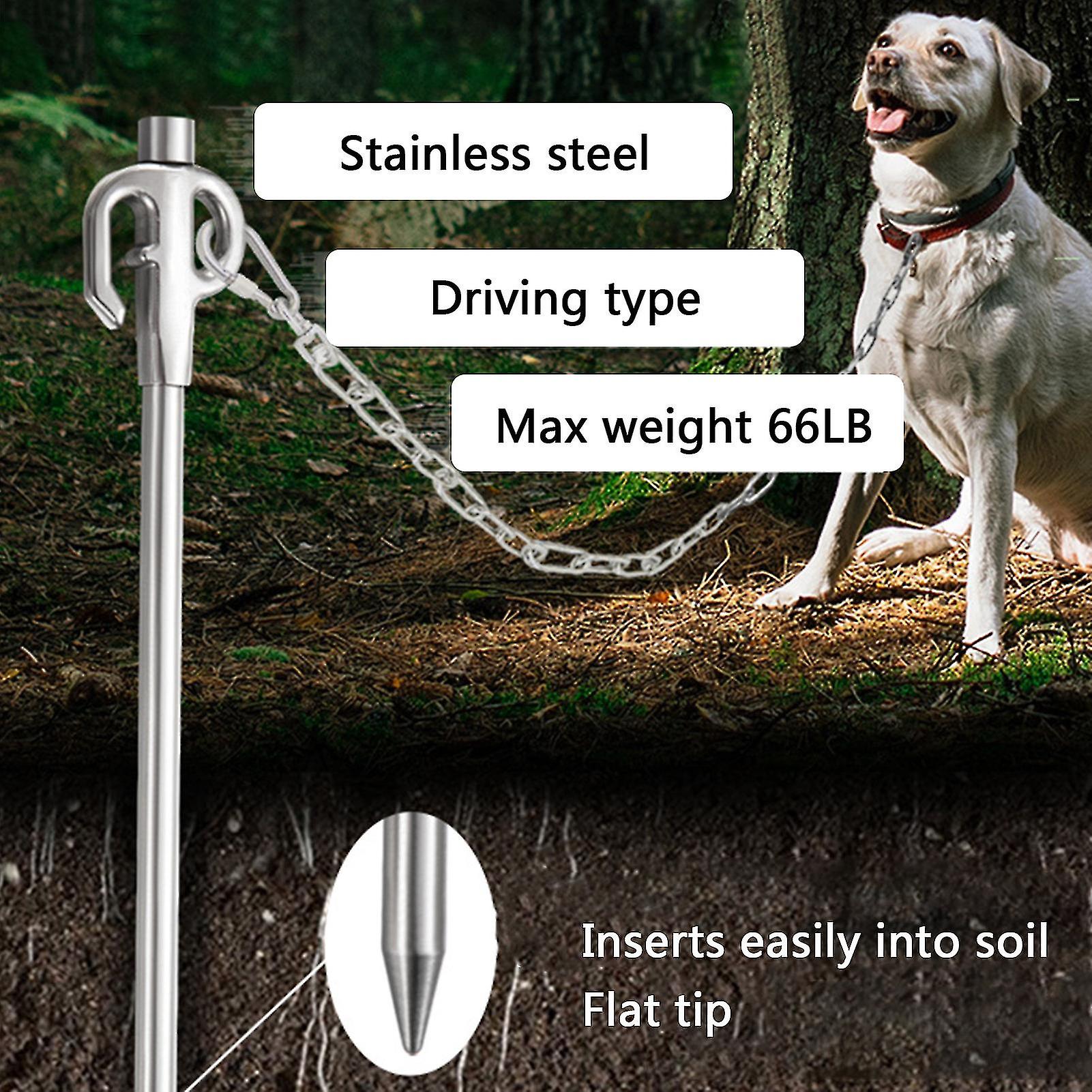 Dog Stake compatible Yard 360 Swivel Heavy Duty Dog Stake Heavy-duty ...