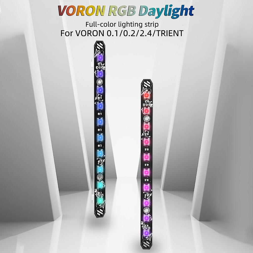 Durable RGB Light Bar for Voron 0.1/0.2/2.4 3D Printer LED Strip Light ...