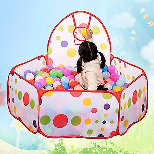 Children Kids Ocean Ball Pit Pool Game Play Hoop Indoor Outdoor Ball ...