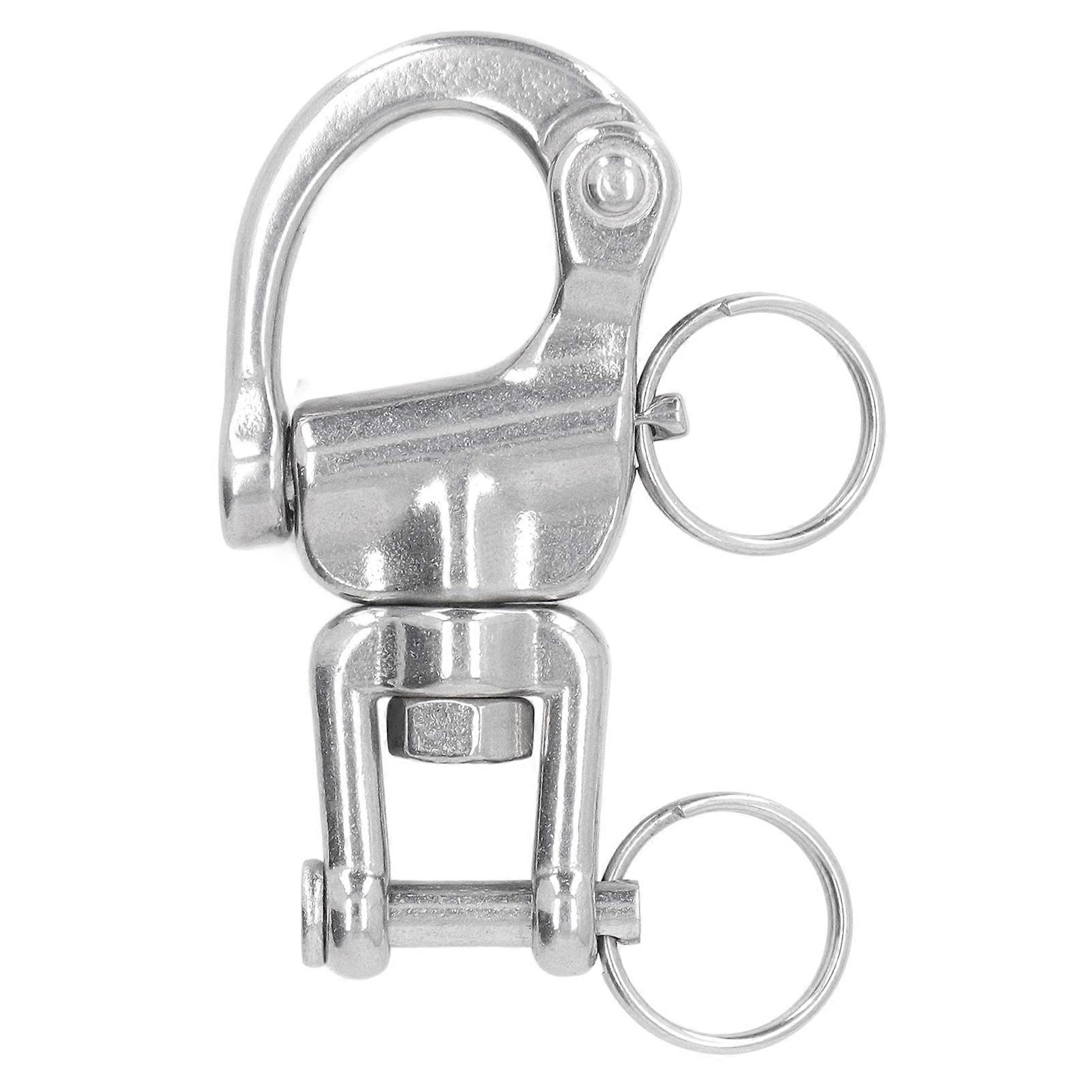 Marine Swiveling Snap Hook Shackle Rapid Release 316 Stainless Steel ...