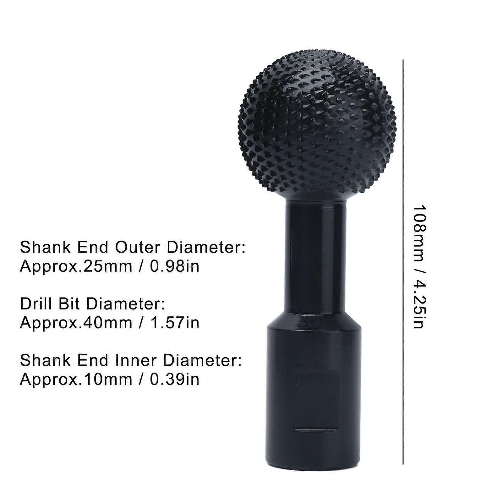 Rotary File Spherical Rotary Burr Carbon Steel Grinding Head Wood ...