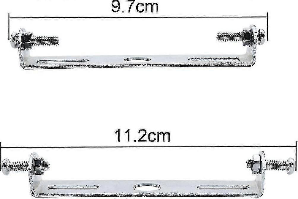 4 Pack Lighting Fixture Ceiling Plate Bracket 90mm Earthed With Screws ...
