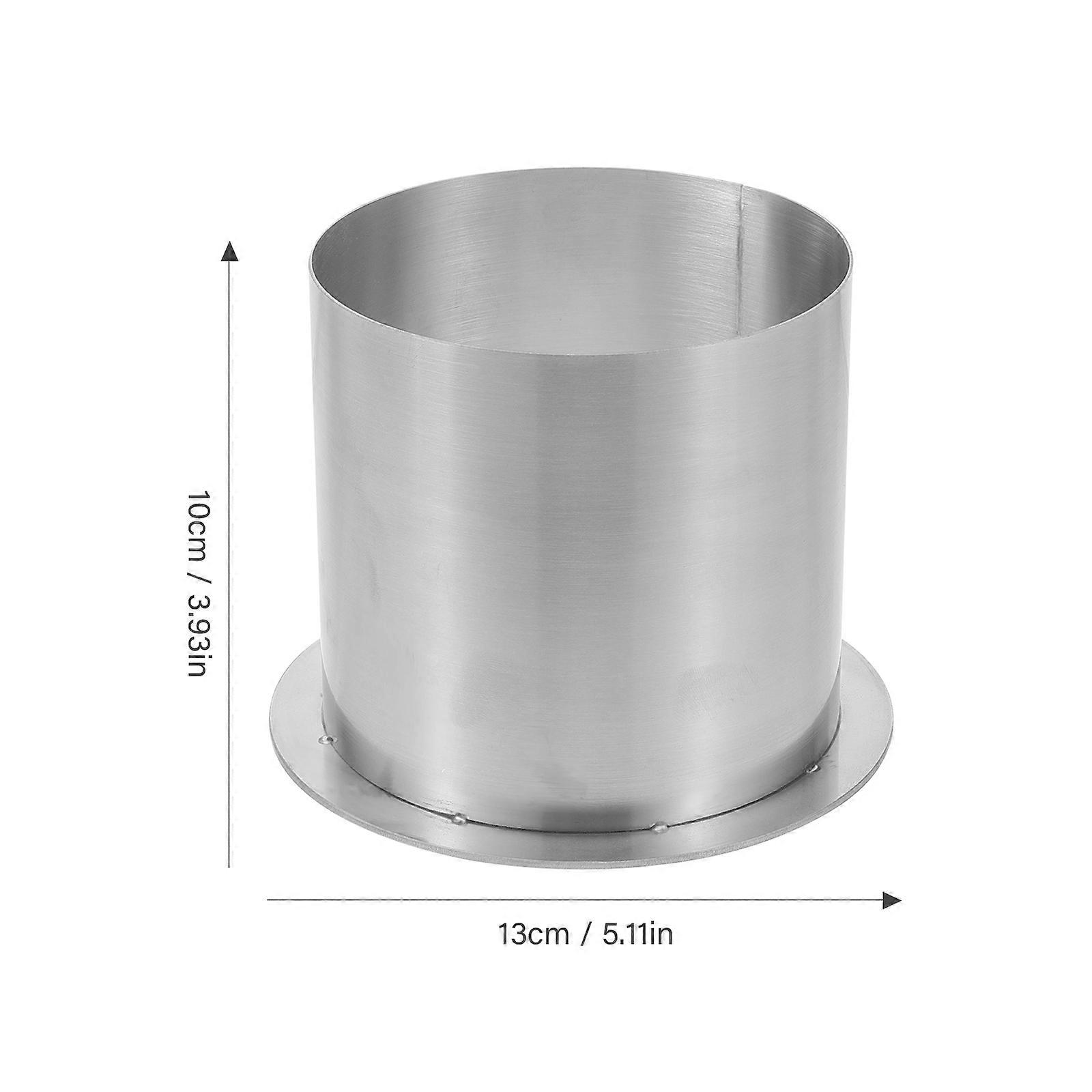 Drop-in Trash Chute Stainless Steel Round Built-in Countertop Waste ...