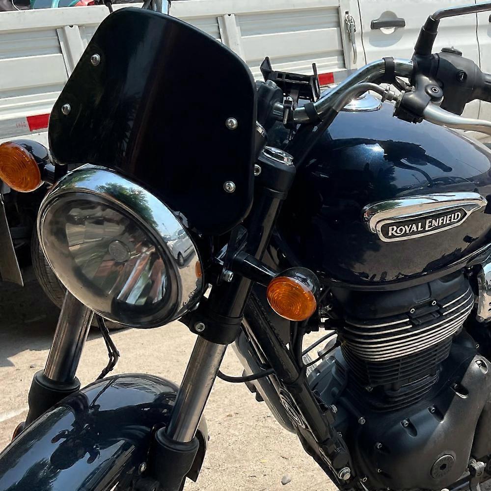 For Royal Enfield Meteor 350 Windscreen Windshield Wind Deflector ...